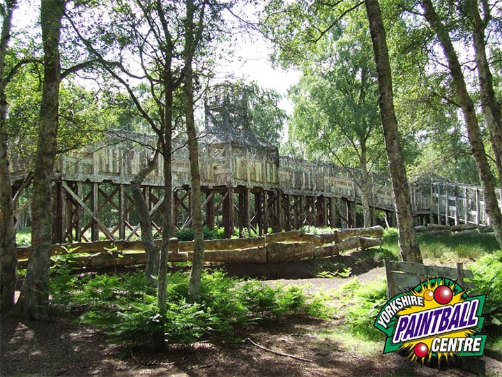 Worlds Biggest Paintball Bridge - Yorkshire Paintball Centre